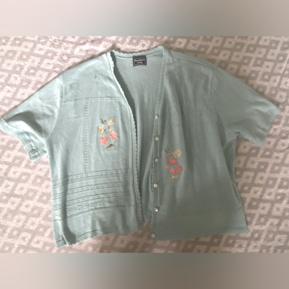 Southern Lady | Tops | Vtg Southern Lady Womens Floral Boho Western ...